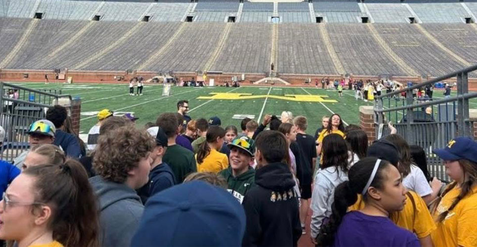 PHS Celebrates 20th Year with Student Wellness at Michigan Stadium ...